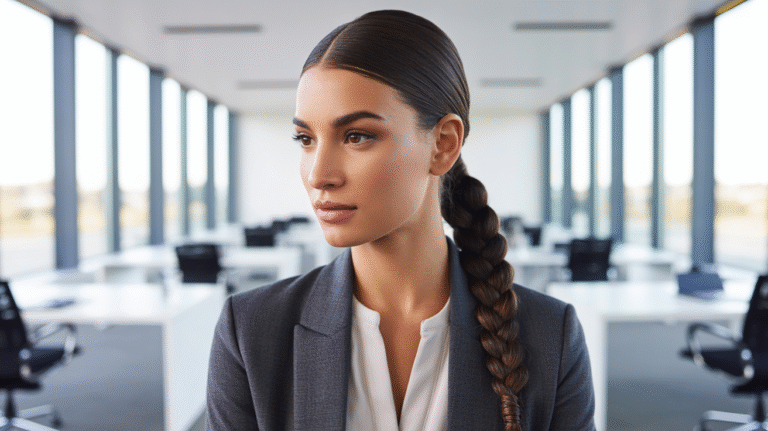 10 Polished Office Hairstyles That Mean Business (But Stay Chic) | Easy ...