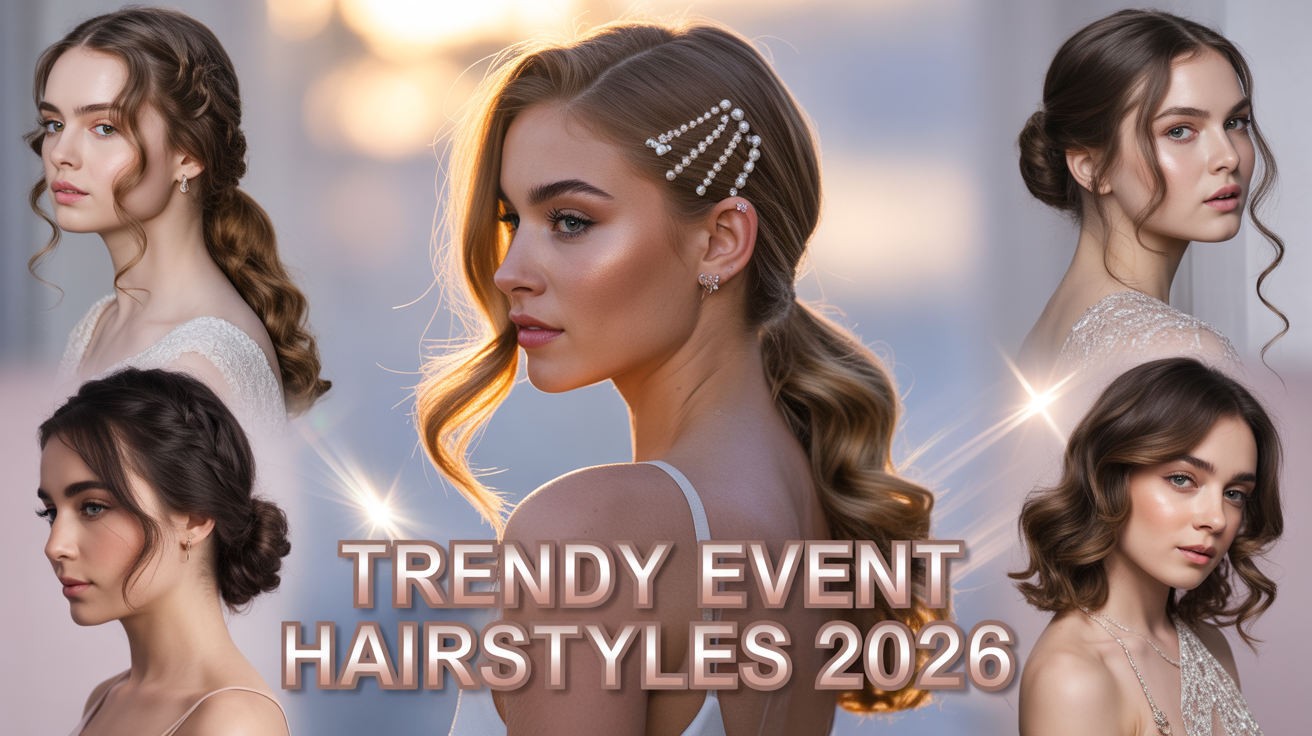 Trendy Event Hairstyles 2026 — Elegant & Sophisticated Looks for Every ...